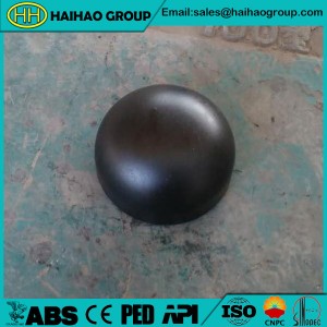 ASME B16.28 SCH40 3inch Carbon Steel Cap | Haihao Pipe Fitting Factory