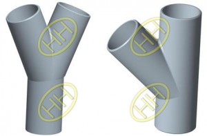 What is the difference between lateral tee and True WYE | Haihao Pipe ...