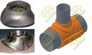 How to do reinforcement welded tee? | Haihao Pipe Fitting Factory