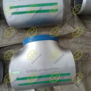 Premium quality ASME B16.9 ASTM A815 barred tees for our Singapore ...