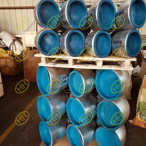 Introducing ASME B16.28 ASTM A234-WPB galvanized 90° SR elbow - Haihao ...
